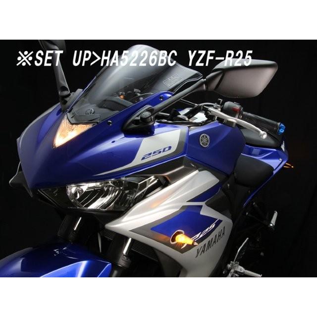 HURRICANE HARRICANE ハリケーン LEDダガーウインカーKit YZF-R25 等 メッキ スモークレンズ HA5226MS : MOTO-OCC ヤフーショッピング店 ...