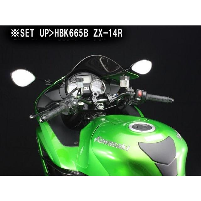 HURRICANE HARRICANE ハリケーン バーハンドルkit ZX-14R(12-15) ABS車 ブラック HBK665B : MOTO-OCC ヤフーショッピング店 - 通販 ...