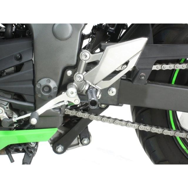 HURRICANE HARRICANE ハリケーン ステップバーTYPEII カワサキ系 ブラックアルマイト HF5132B : MOTO-OCC ヤフーショッピング店 - 通販 ...