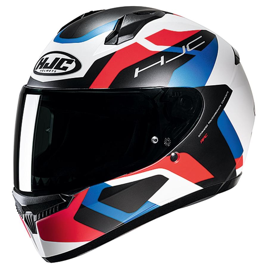 HJC ヘルメット HJH233 C10 ティンス BLACK/RED/BLUE(MC21SF) (Lサイズ) RS TAICHI アールエス タイチ HJH233BK01L : MOTO ...