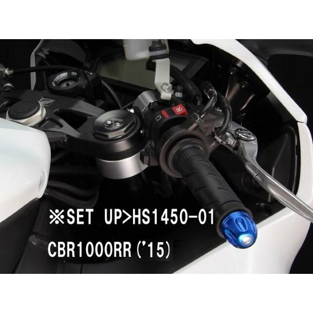 HURRICANE（ハリケーン） HARRICANE アルミ セパレートハンドル CBR1000RR(04-16) ABS車除く ポリッシュ ...