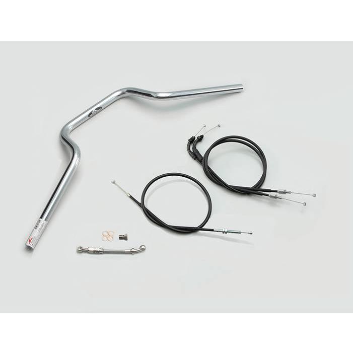 CB125R(18-20/JC79)用ポリス(CB1300P)型ハンドルSET(メッキ)｜ハリケーン : hurricane-h033-074c : モトシップ・ドットコム - 通販 ...