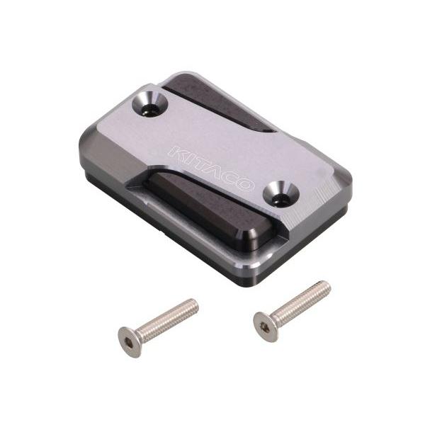 KITACO フォルツァX/Forza-Z(MF08)用 アルミマスターシリンダーキャップ(タイプ5/ブラック×ガンメタ)｜キタコ : モトシップ・ドットコム - 通販 - Yahoo!ショッピング