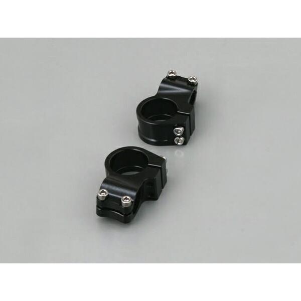 デイトナ DAYTONA バイク用 アルミレーシングセパレートハンドル 削り出しセパレートハンドルシステム フォーククランプ左右セット φ35 ...