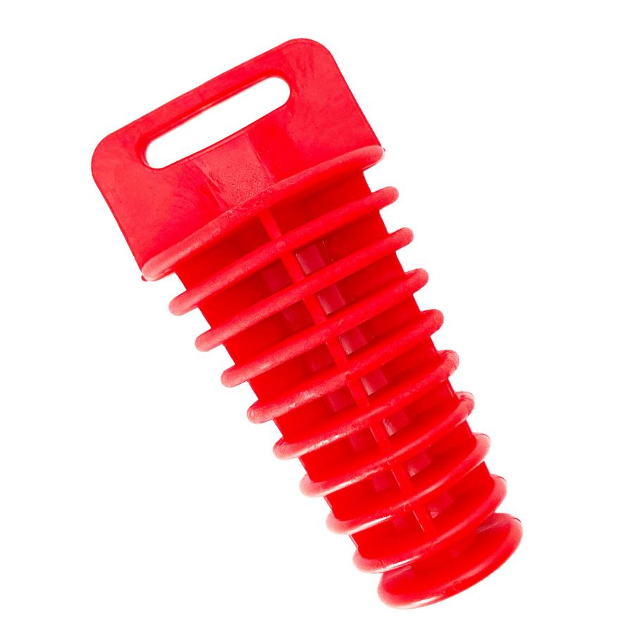 山城 山城(yamashiro) バイク用 サイレンサーキャップ マフラープラグ 山城謹製 YK-046 マフラーウォッシュプラグ レッド スモール (φ30〜45) YK046/RD ...