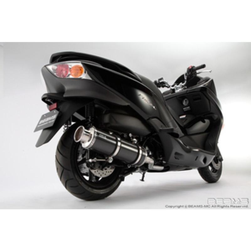 BEAMS ビームス バイク用 マフラー フォルツァ / JBK - MF10 フルエキ フルエキゾースト SS 400 カーボン B127 ...
