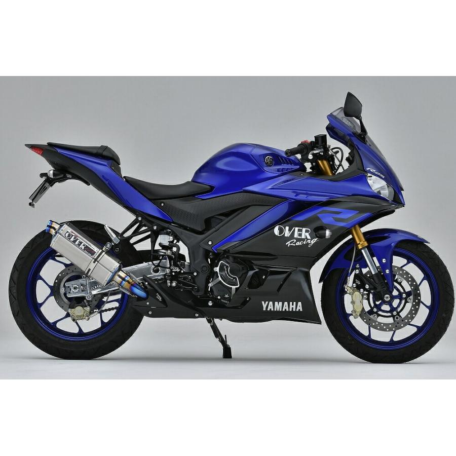 OVER RACING Racing(オーバーレーシング) マフラー TT-Formula フルチタン スリップオン YZF-R25(19-21)/MT-25(18-19)/YZF-R25 ...