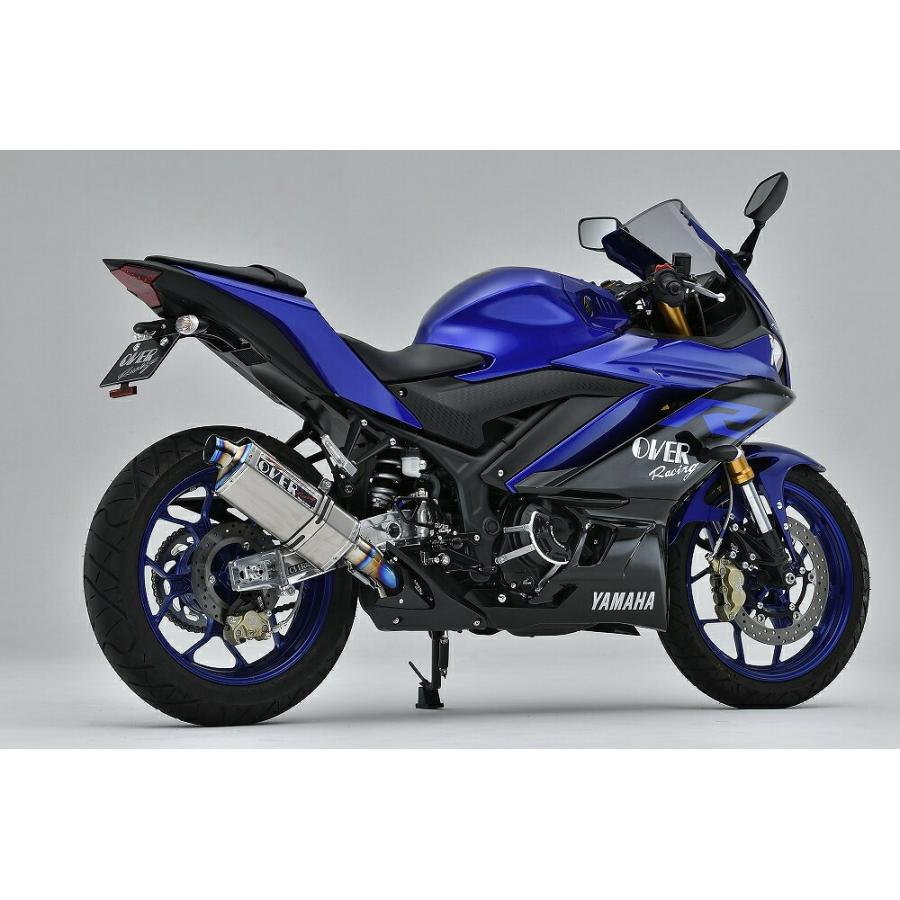 OVER RACING Racing(オーバーレーシング) マフラー TT-Formula フルチタン スリップオン YZF-R25(19-21)/MT-25(18-19)/YZF-R25 ...