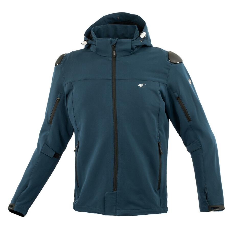 コミネ 12日クーポン配布 Komine バイク用 パーカー ジャケット JK-163 ハイプロテクトクールドライパーカ ネイビー XLサイズ 07-163/NV/XL : moto-zoa ...