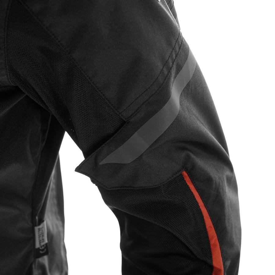 コミネ Komine バイク用 ジャケット JK-1463 プロテクトハーフメッシュジャケット ブラック レッド 4XLサイズ 07-1463/BKRD/4XL : moto-zoa ヤフー ...