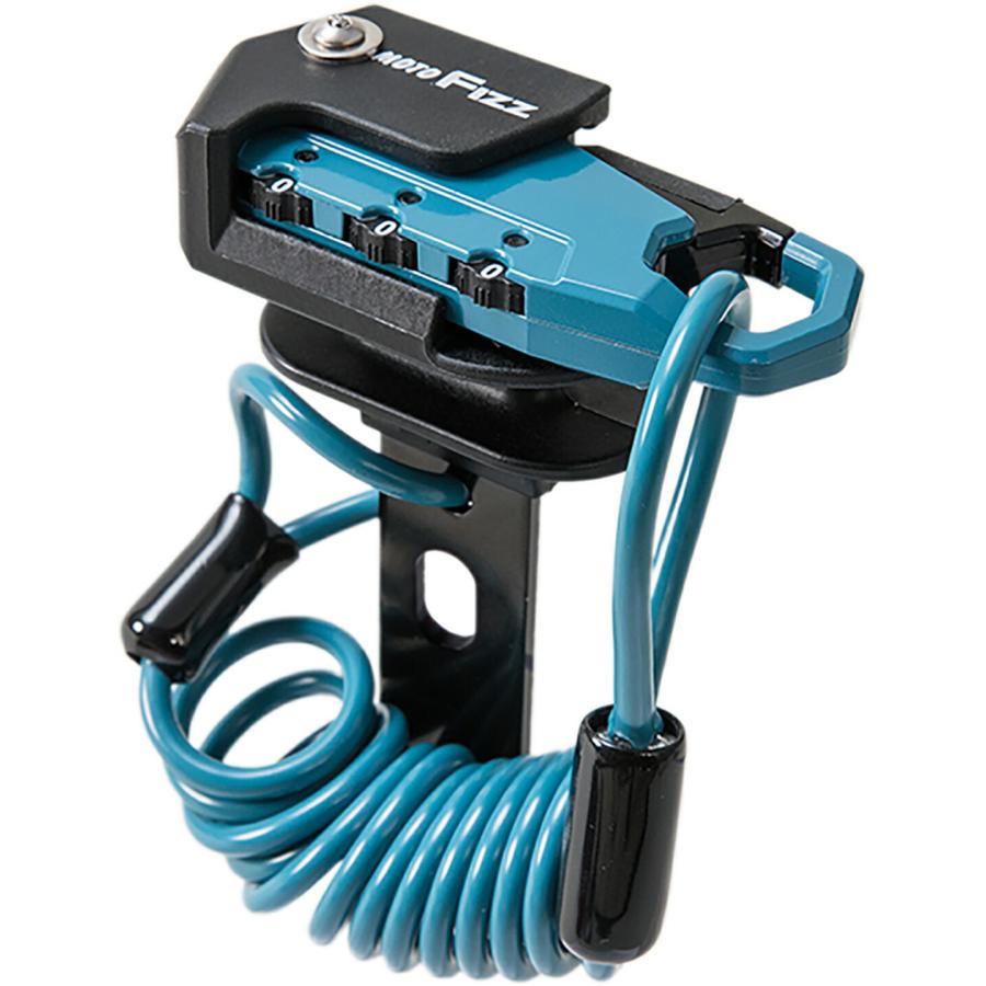 TANAX タナックス(TANAX) バイク用 盗難防止 ヘルメット用ワイヤーロック コイル サックスブルー 3桁ダイヤル式ロック 1,000mm MF-4761 : moto-zoa ヤフー ...