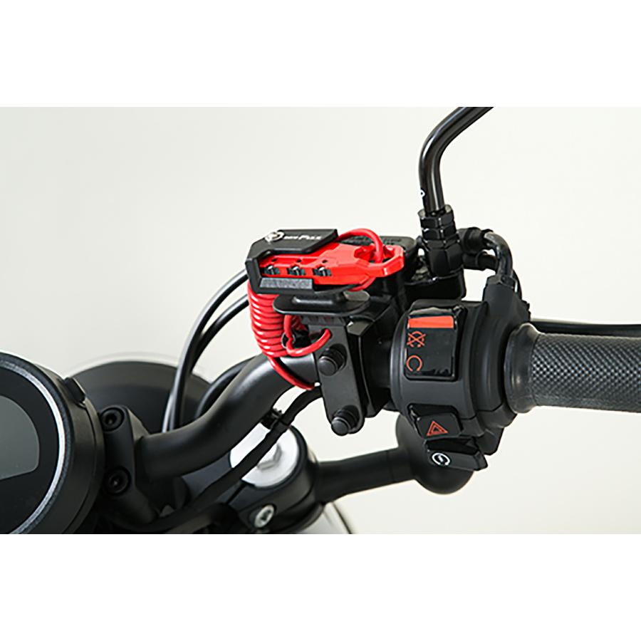 6日限定クーポン タナックス(TANAX) バイク用 盗難防止 ヘルメット用ワイヤーロック コイル サックスブルー 3桁ダイヤル式ロック 1,000mm MF-4761 ...