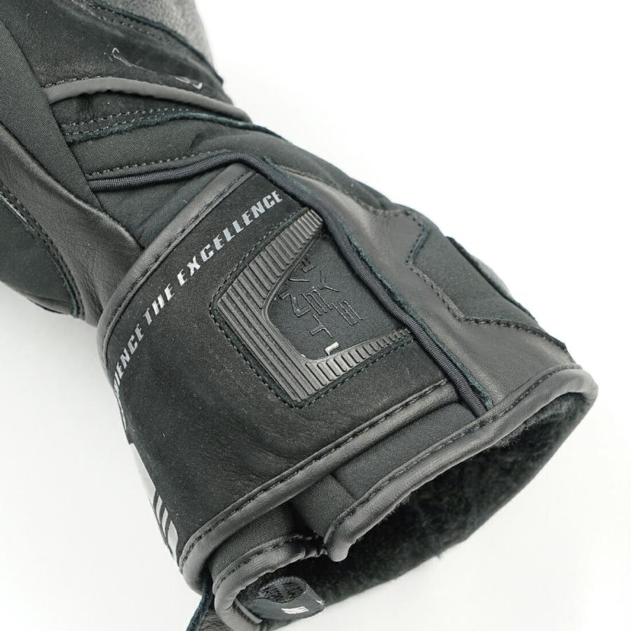 ROUGH&ROAD(ラフ&ロード) バイク用 秋冬防寒防風防水透湿グローブ プリマロフトアドベンチャーウインターグローブ オールブラック LLサイズ RR8657A-BK4 ...