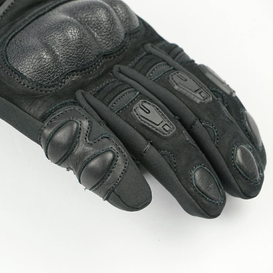 ラフ＆ロード ROUGH&ROAD (ラフ&ロード) バイク用 秋冬 防寒防風防水透湿 プリマロフトアドベンチャーウインターグローブ ブラック×レッド XLサイズ RR8657BK/RD5 ...