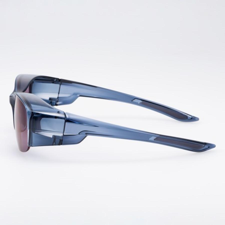 SWANS (スワンズ) UVカット サングラス OG5-0170 SCLA Over Glass オーバーグラス ハーフリムタイプ ULTRA LENS for ドライビングモデル クリア ...