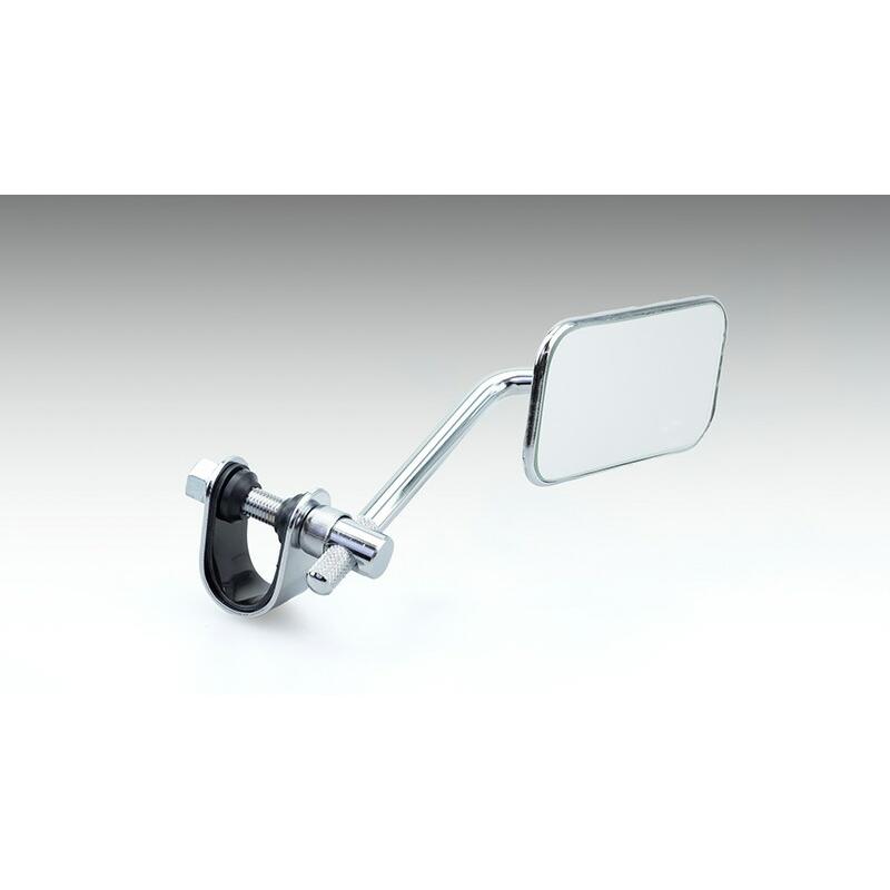 KIJIMA 30日当店限定クーポン キジマ バイク用 ミニスクエアーミラー ハンドルクランプタイプ クロームメッキ 左右兼用 1個 203-9124 : moto-zoa ヤフーショッピング ...