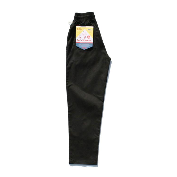COOKMAN（クックマン） Chef Pants シェフパンツ BLACK ブラック ロング 231-23829 : モトブルーズ宝塚 ...