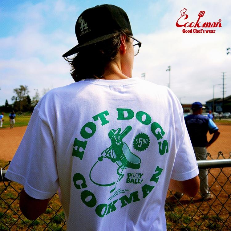 COOKMAN（クックマン） COOKMAN｜クックマン Tシャツ Hot Dog Hitter ホットドッグヒッター（ユニセックス） 半袖 ...