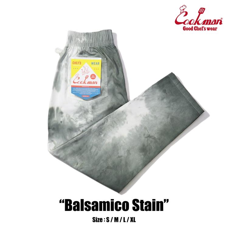 COOKMAN（クックマン） Chef Pants Balsamico Stain シェフパンツ バルサミコステイン グレー系 ロング 231 ...