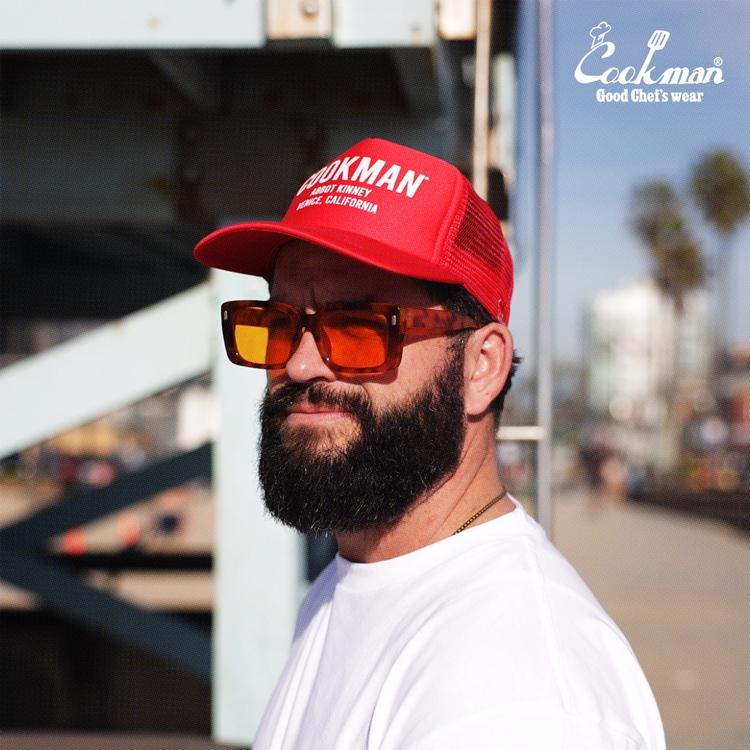 COOKMAN クックマン Mesh Cap Cookman Abbot Kinney Tomato COOKMAN クックマン Mesh Cap Cookman Abbot Kinney Tomato