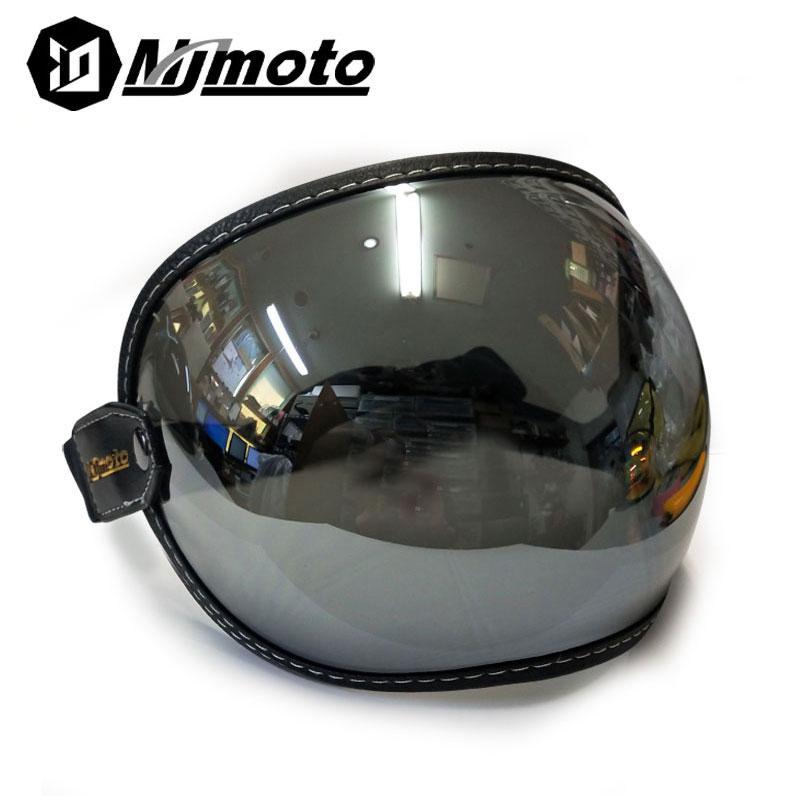 【MJmoto】 RETRO BUBBLE GOGGLES レトロバブルゴーグル シールド バブルレンズ｜ゴムバンド クリア イエロー ...