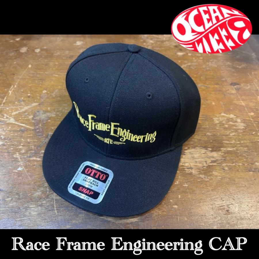 OCEAN BEETLE オーシャンビートル Race Frame Engineering CAP レースフレイムエンジニアリング 刺繍 ...