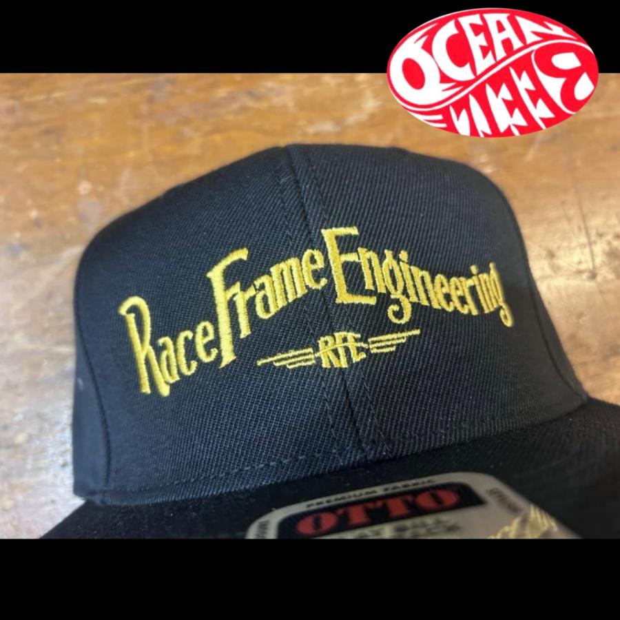 OCEAN BEETLE オーシャンビートル Race Frame Engineering CAP レースフレイムエンジニアリング 刺繍 ...