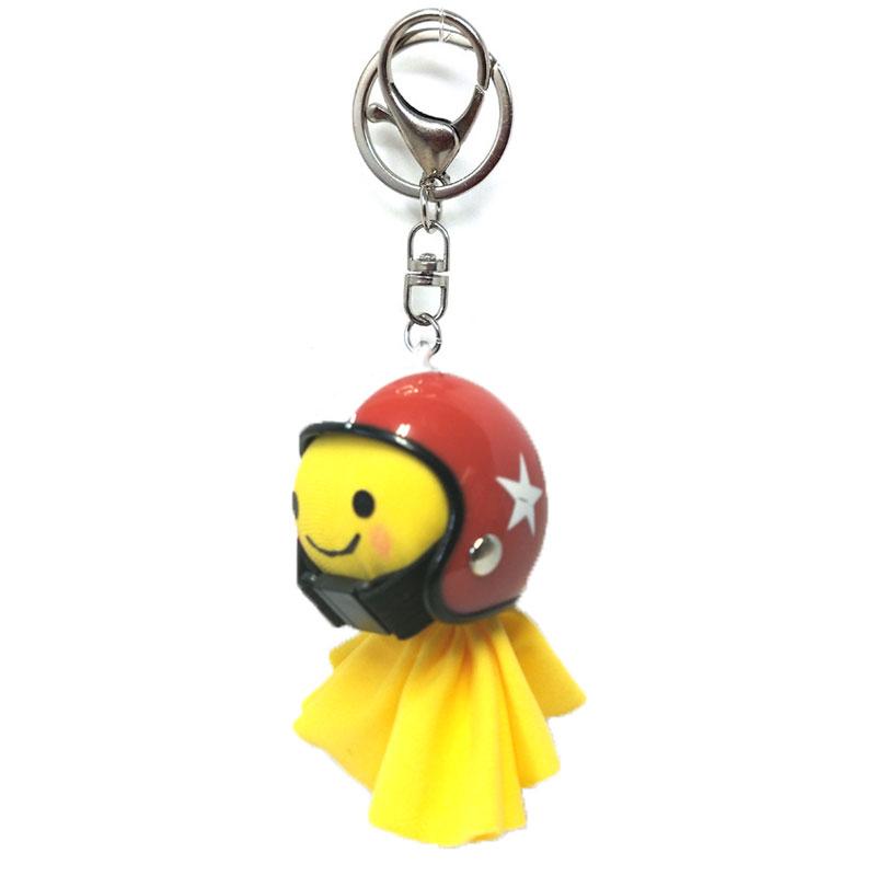 てるぼう＆ヘルメットキーホルダーセット『スター レッド』 雨 梅雨 てるてる坊主 [TKC-31] :TKC-31:モトブルーズ宝塚 - 通販 - Yahoo!ショッピング