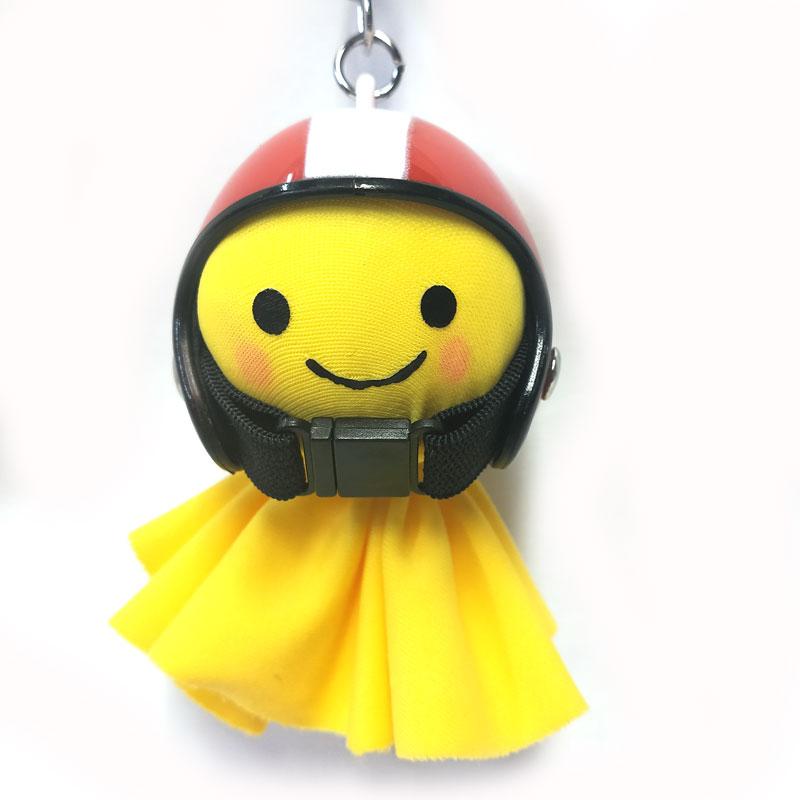 てるぼう＆ヘルメットキーホルダーセット『スター レッド』 雨 梅雨 てるてる坊主 [TKC-31] : モトブルーズ宝塚 - 通販 - Yahoo!ショッピング