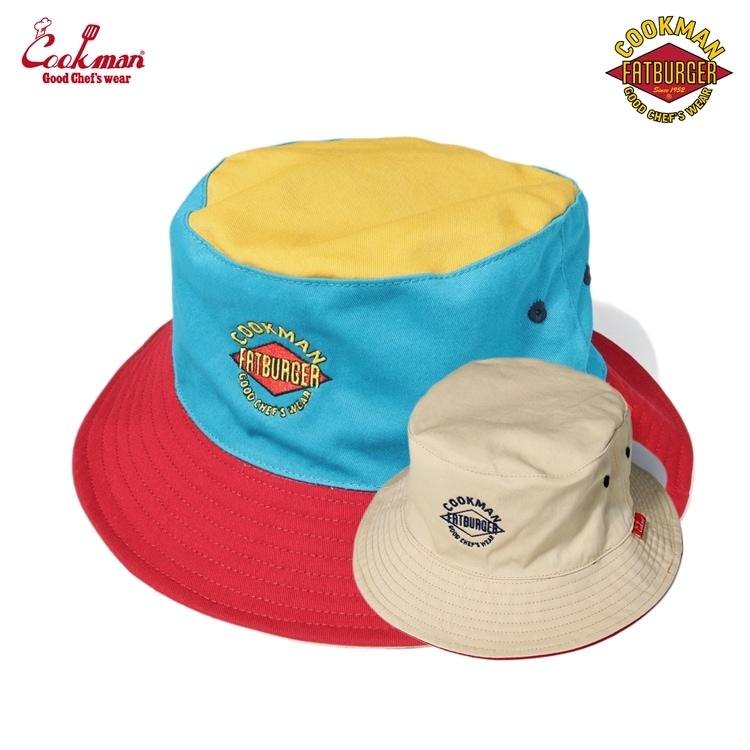 COOKMAN COOKMAN/クックマン バケットハット 帽子 Reversible Bucket Hat 「FAT BURGER ...
