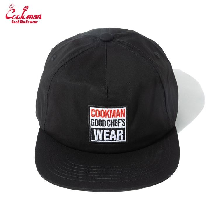 COOKMAN（クックマン） キャップ Cap Vision 「Logo Black」 ブラック 帽子 ロゴ 刺繍 : モトブルーズ神戸 ...