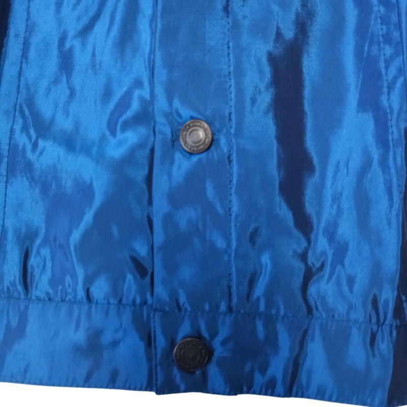 [ADVANCED MENSWEAR] PERTEX Wind proof 防風ナイロンジャケット ブルゾン シャンブレー タマムシ ブルー M : モトブルーズ神戸 - 通販 - Yahoo ...