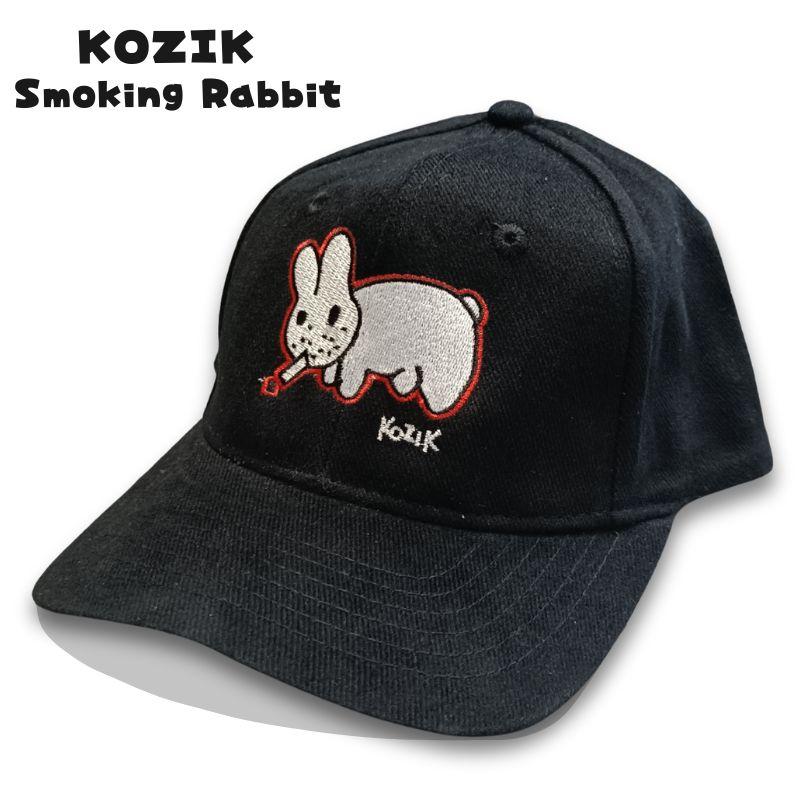 コットン キャップ KOZIK Smorkin' Bunny フランク・コジック スモーキンバニー : モトブルーズ神戸 - 通販 ...