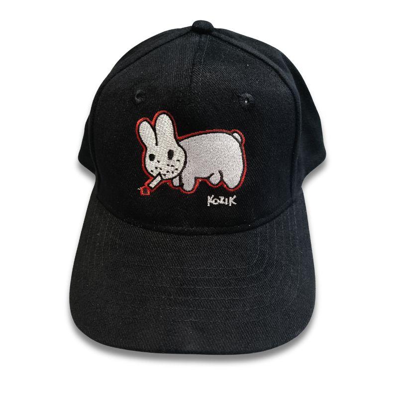 コットン キャップ KOZIK Smorkin' Bunny フランク・コジック スモーキンバニー : モトブルーズ神戸 - 通販 ...
