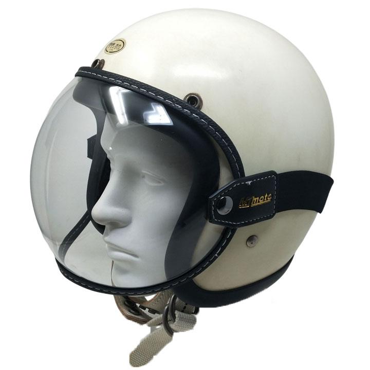 RETRO BUBBLE GOGGLES レトロバブルゴーグル シールド バブルレンズ｜クリア｜ゴムバンド : mj-rbg-cl : モト ...