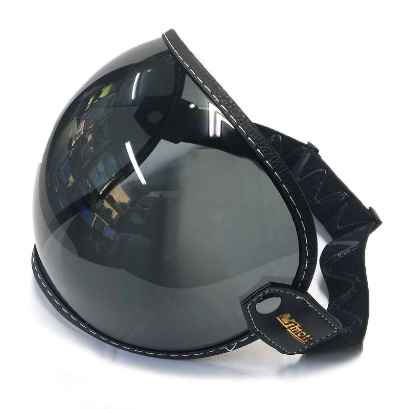 RETRO BUBBLE GOGGLES レトロバブルゴーグル シールド バブルレンズ｜スモーク｜ゴムバンド : mj-rbg-sm : モト ...