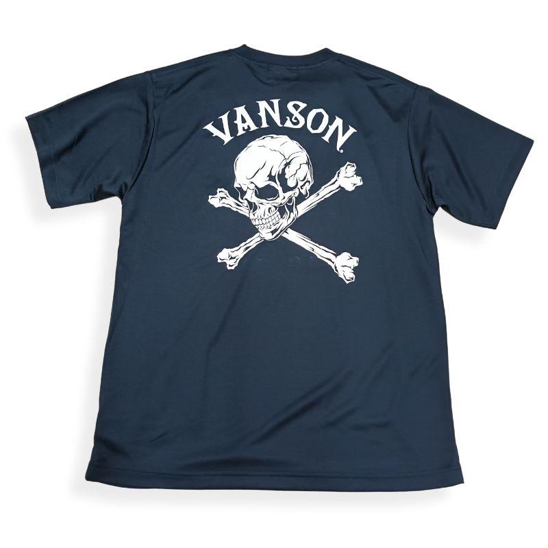 VANSON バンソン ドライTシャツ クロスボーンスカル 吸水速乾 UVカット（NVST-2520） : モトブルーズ神戸 - 通販 - Yahoo!ショッピング