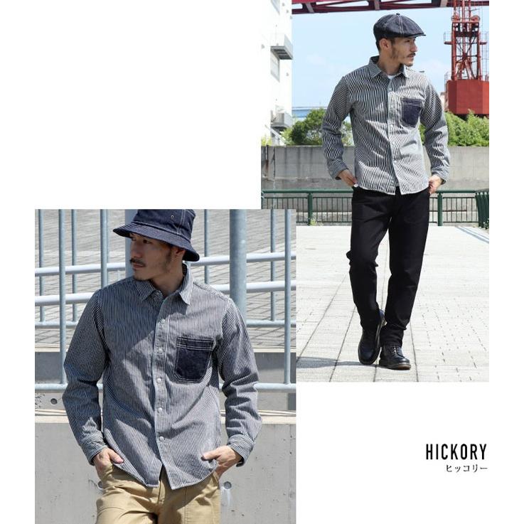 児島ジーンズ 児島ジーンズ デニム ベーシックワークシャツ｜インディゴ・ヒッコリー｜ KOJIMA GENES DENIM BASIC WORK SHIRT（RNB-202RS) : モト ...