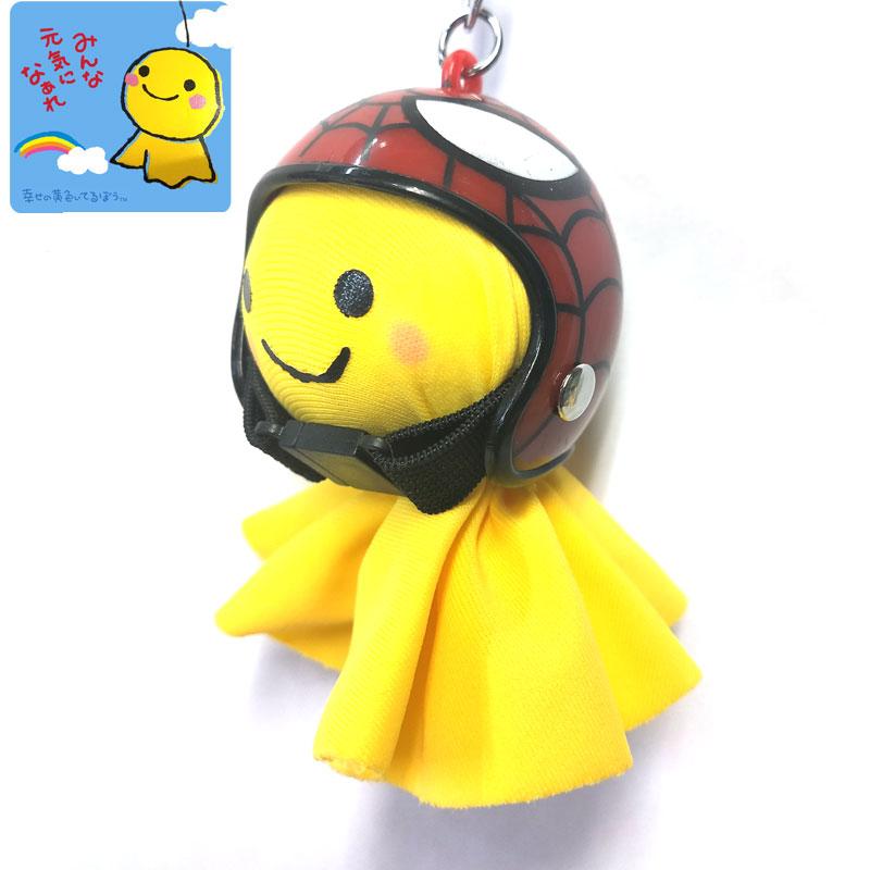 てるぼう＆ヘルメットキーホルダーセット『スパイダー』 雨 梅雨 てるてる坊主 [TKC-05] : モトブルーズ神戸 - 通販 - Yahoo!ショッピング