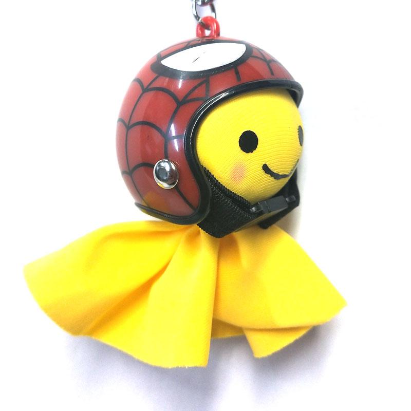 てるぼう＆ヘルメットキーホルダーセット『スパイダー』 雨 梅雨 てるてる坊主 [TKC-05] : モトブルーズ神戸 - 通販 - Yahoo!ショッピング