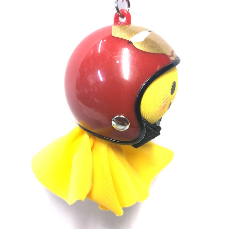 てるぼう＆ヘルメットキーホルダーセット『鉄人』 雨 梅雨 てるてる坊主 [TKC-12] : モトブルーズ神戸 - 通販 - Yahoo!ショッピング