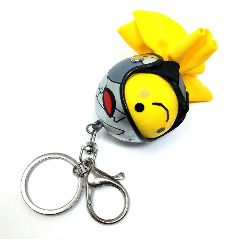 てるぼう＆ヘルメットキーホルダーセット『レッドアイウルトロン』 雨 梅雨 てるてる坊主 [TKC-18] : モトブルーズ神戸 - 通販 - Yahoo!ショッピング