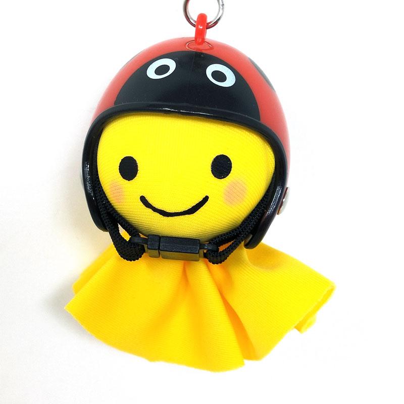 てるぼう＆ヘルメットキーホルダーセット『てんとうむし』 雨 梅雨 てるてる坊主 [TKC-19] : モトブルーズ神戸 - 通販 - Yahoo!ショッピング