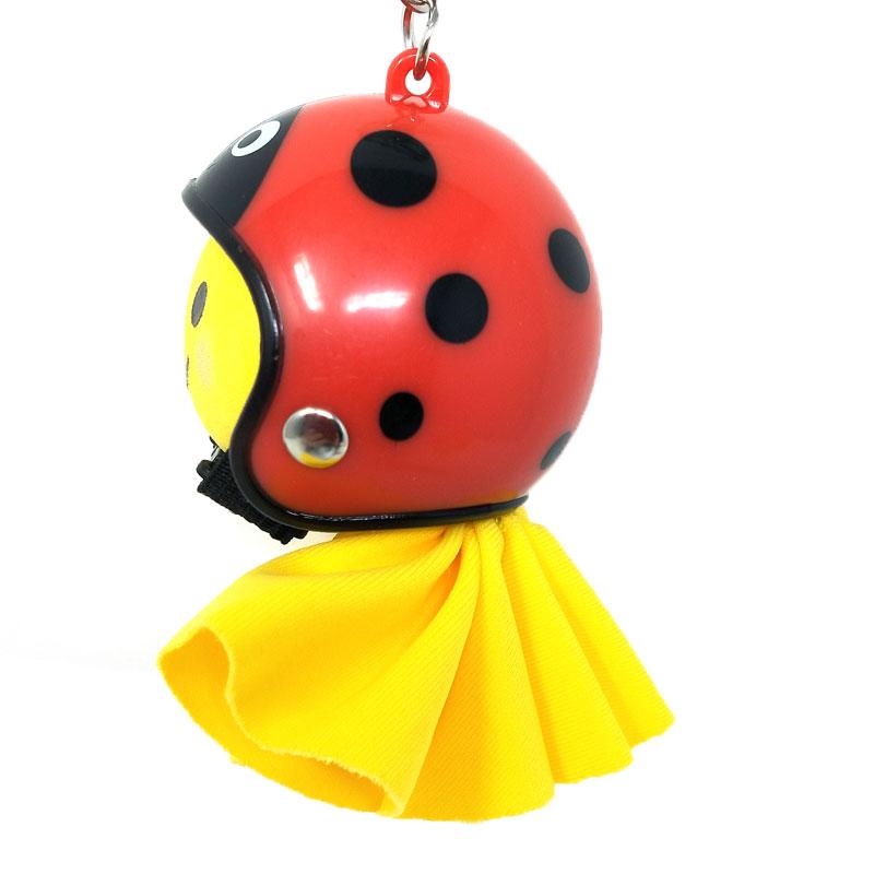 てるぼう＆ヘルメットキーホルダーセット『てんとうむし』 雨 梅雨 てるてる坊主 [TKC-19] : モトブルーズ神戸 - 通販 - Yahoo!ショッピング