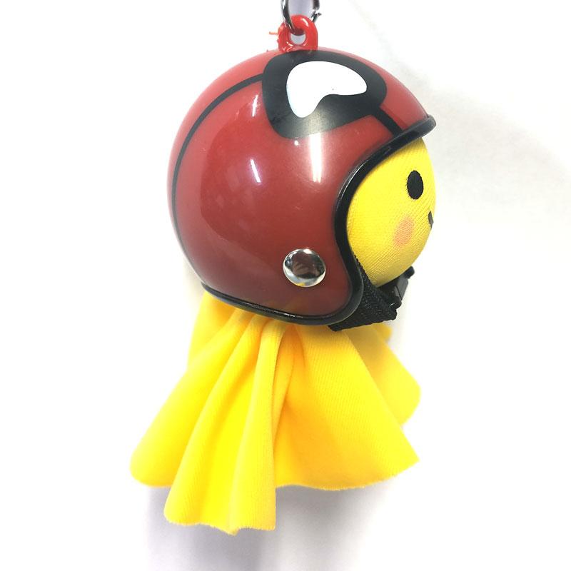 てるぼう＆ヘルメットキーホルダーセット『デッド』 雨 梅雨 てるてる坊主 [TKC-22] : モトブルーズ神戸 - 通販 - Yahoo!ショッピング