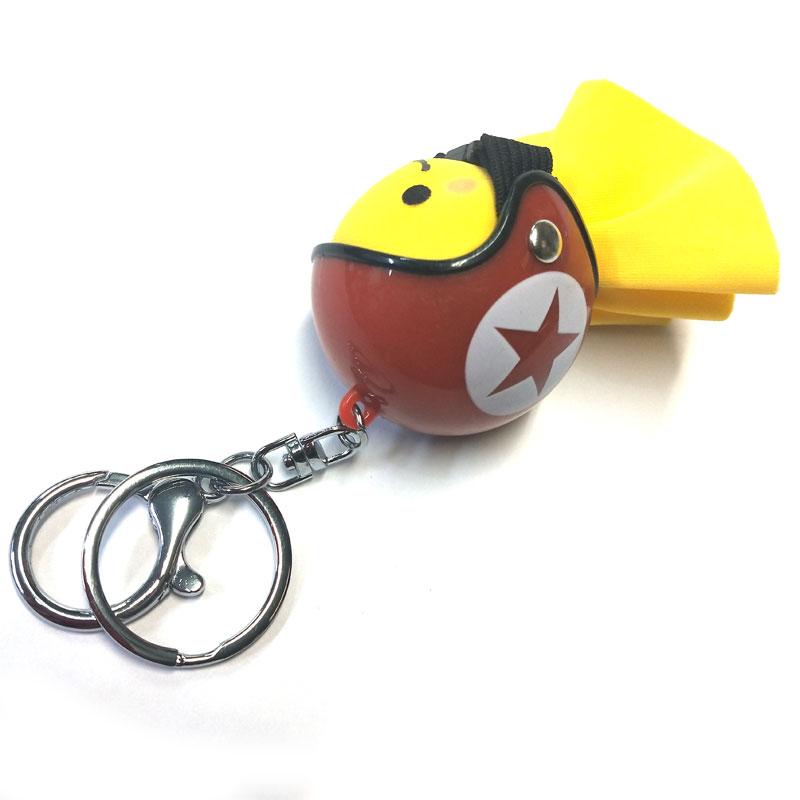 てるぼう＆ヘルメットキーホルダーセット『レッドスター』雨 梅雨 てるてる坊主 [TKC-35] : モトブルーズ神戸 - 通販 - Yahoo!ショッピング