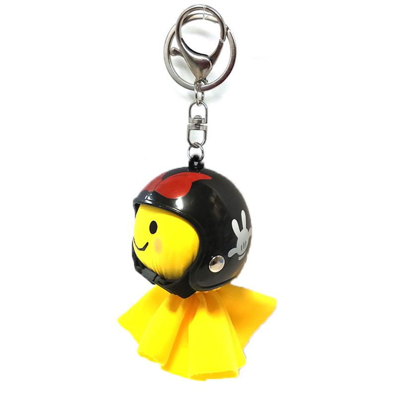 てるぼう＆ヘルメットキーホルダーセット『リボン』雨 梅雨 てるてる坊主 [TKC-46] : tkc-46 : モトブルーズ神戸 - 通販 - Yahoo!ショッピング