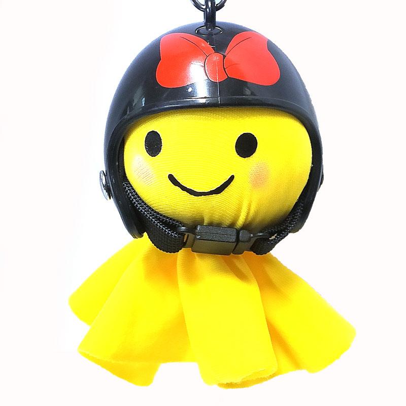 てるぼう＆ヘルメットキーホルダーセット『リボン』雨 梅雨 てるてる坊主 [TKC-46] : tkc-46 : モトブルーズ神戸 - 通販 - Yahoo!ショッピング