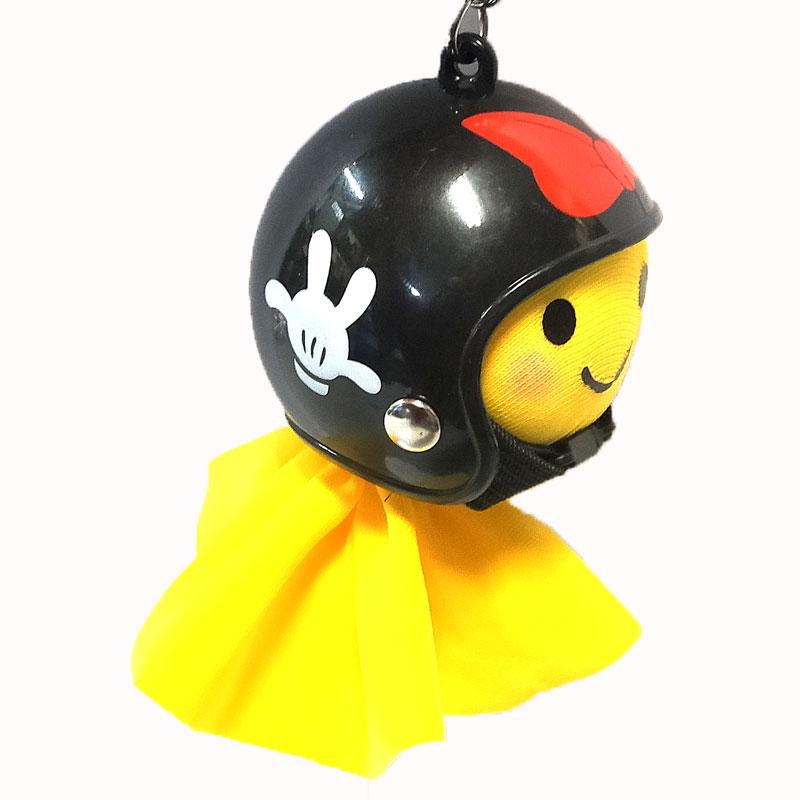 てるぼう＆ヘルメットキーホルダーセット『リボン』雨 梅雨 てるてる坊主 [TKC-46] : tkc-46 : モトブルーズ神戸 - 通販 - Yahoo!ショッピング