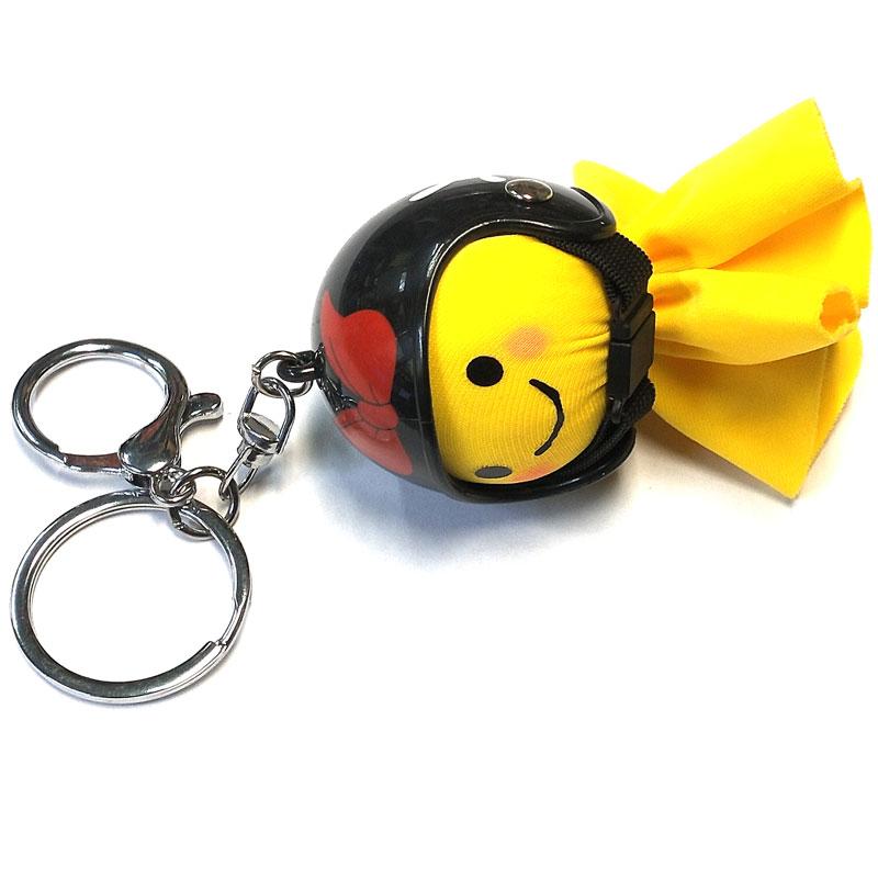 てるぼう＆ヘルメットキーホルダーセット『リボン』雨 梅雨 てるてる坊主 [TKC-46] : tkc-46 : モトブルーズ神戸 - 通販 - Yahoo!ショッピング